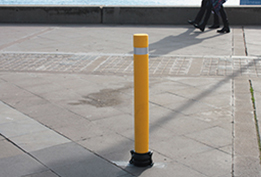 A-Flex ø 100 screw bollard